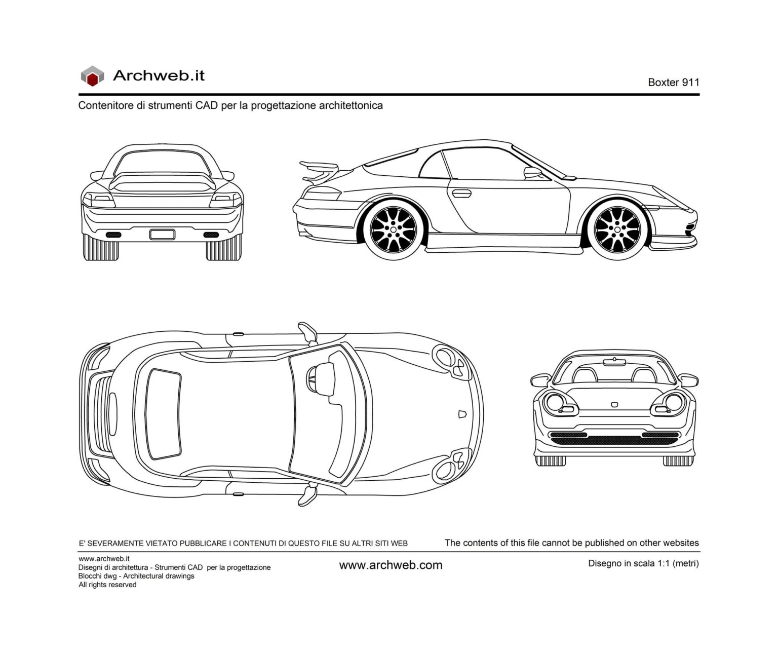 Porsche - Archweb dwg
