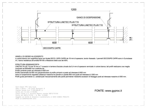 Teto falso em gesso cartonado - Archweb
