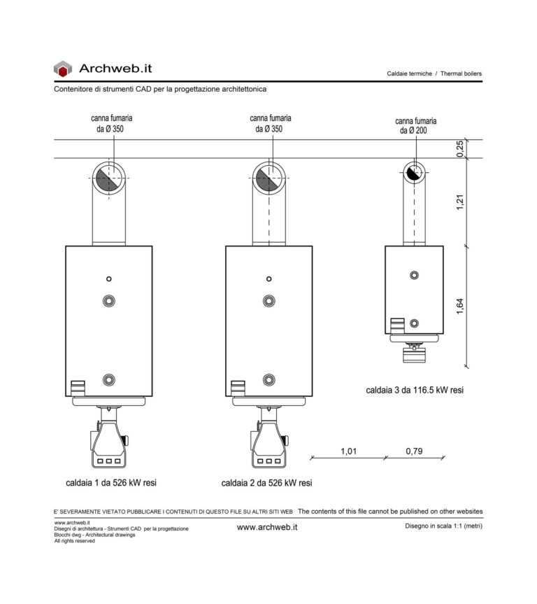Calderas térmicas - Archweb dwg