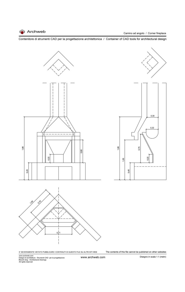 Fireplaces - Archweb dwg