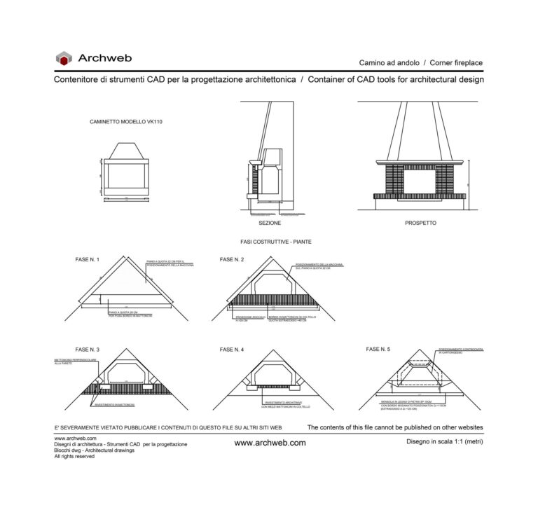 Fireplaces - Archweb dwg
