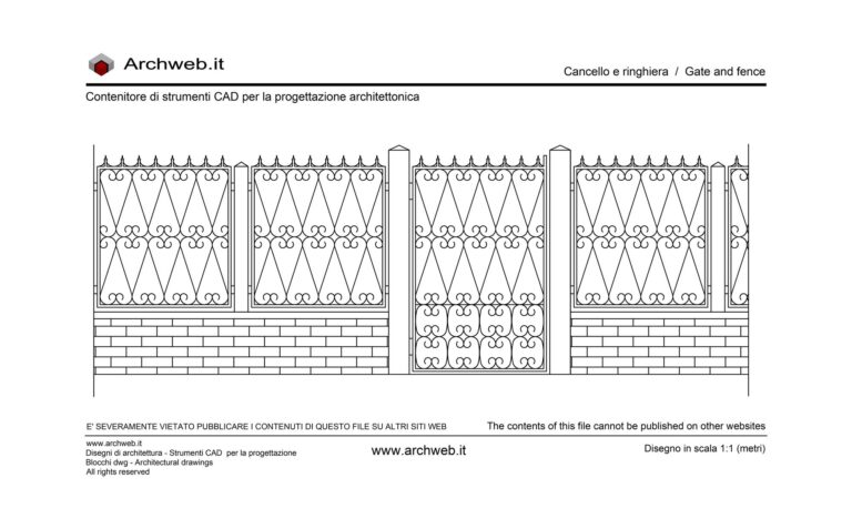 Fence Gate 04 - Archweb