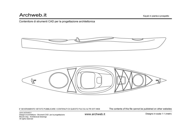 Canoes - Kayaks - Archweb dwg