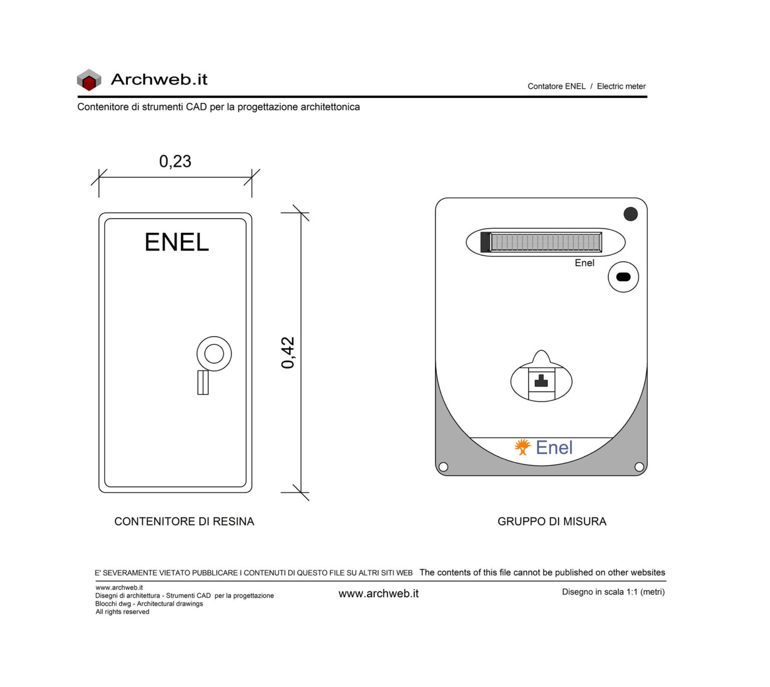 Contador de Enel - Archweb