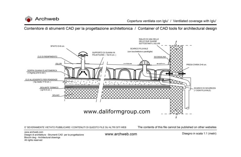 Techos planos - Archweb dwg
