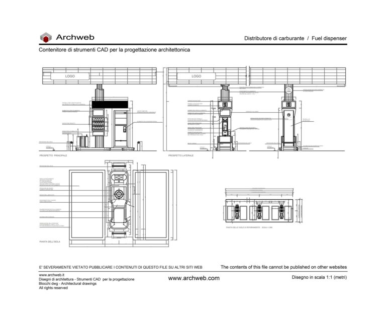 Service Stations - Archweb dwg