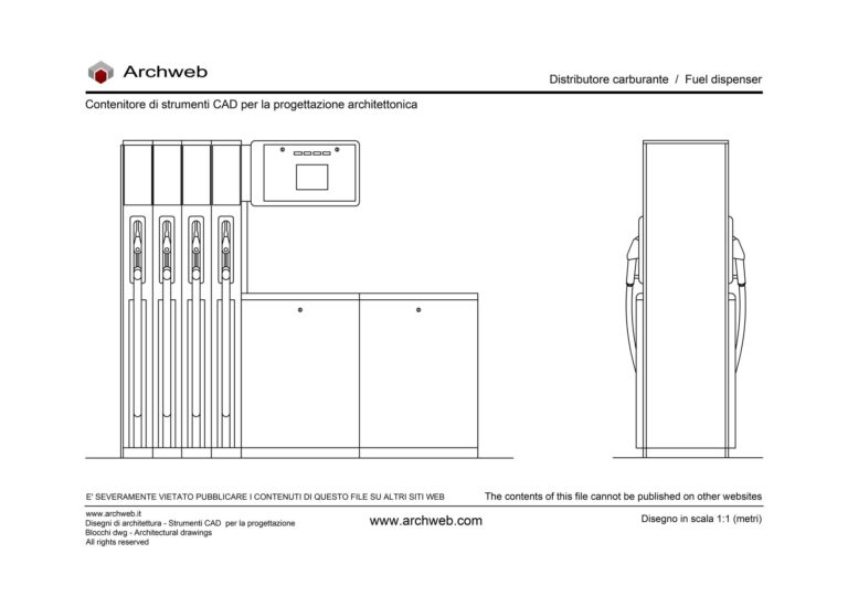 Service Stations - Archweb dwg