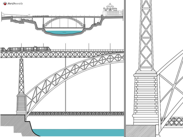 Iron bridges dwg