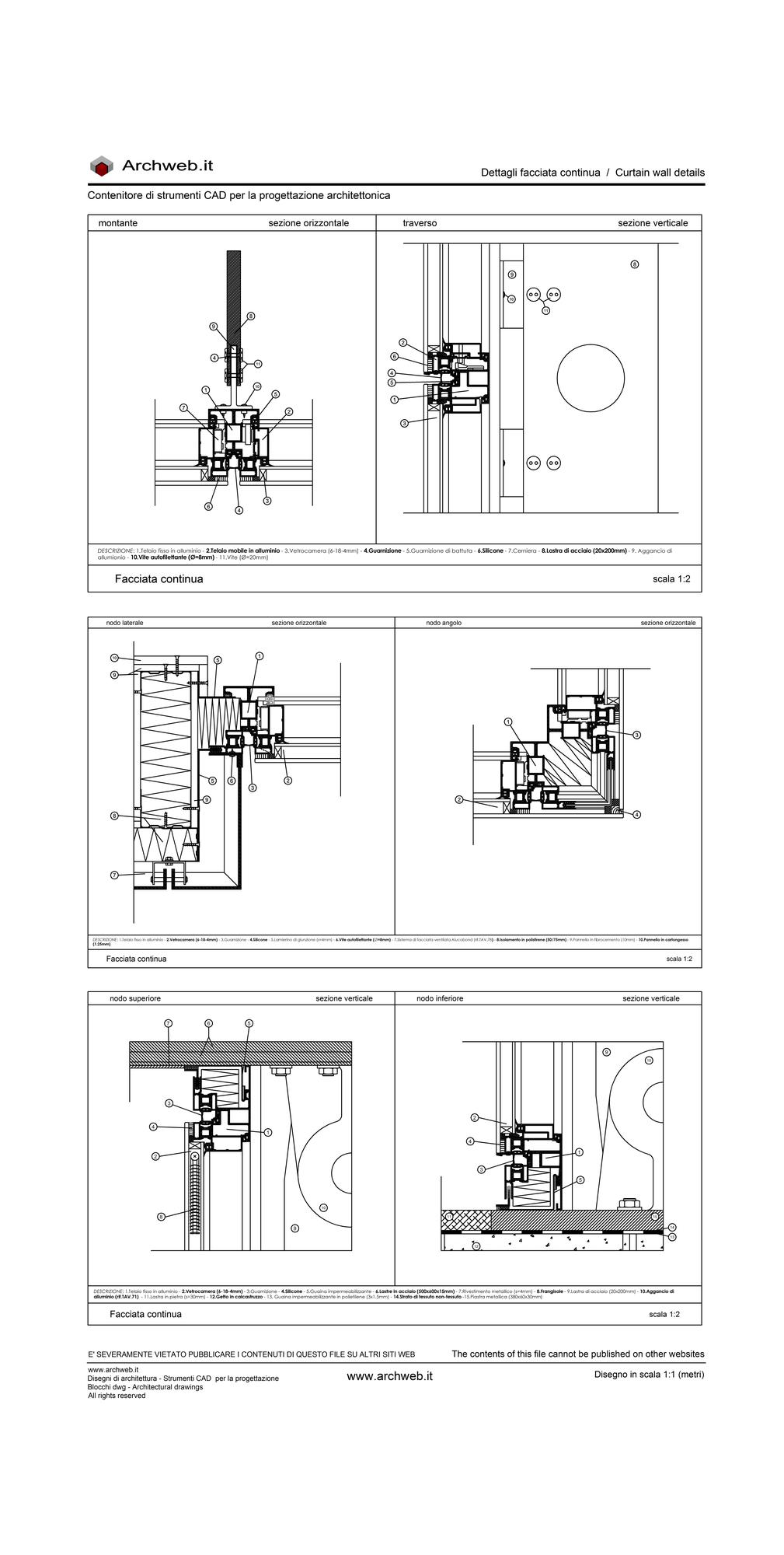 Unitized Curtain Wall System Cad Details Dwg - Infoupdate.org Unitized Curtain Wall System Cad Details Dwg - Infoupdate.org