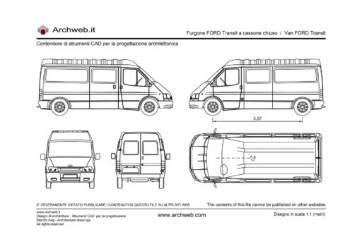 Ford Transit - Archweb dwg