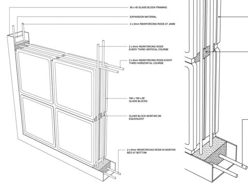 Glass Block - Archweb dwg