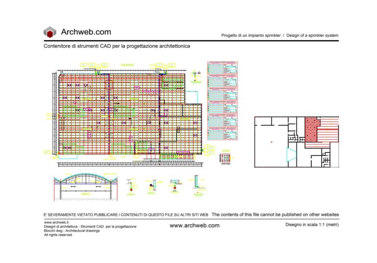 Fire protection systems - Archweb dwg