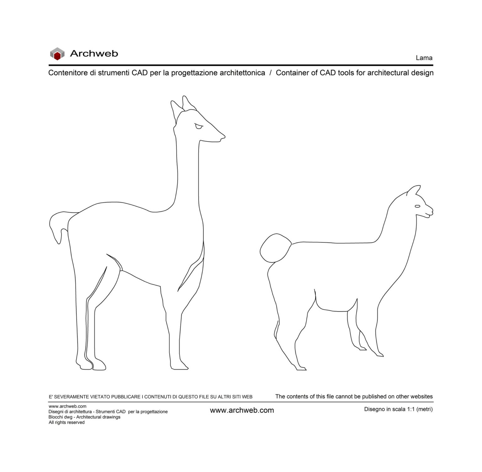 Deer - Archweb dwg