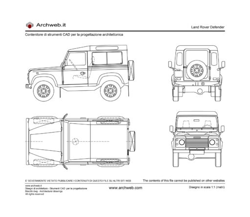 Land Rover - Archweb dwg