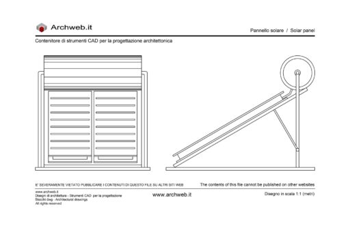 Solar thermal - Archweb dwg