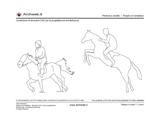 Cavallo e fantino - Archweb