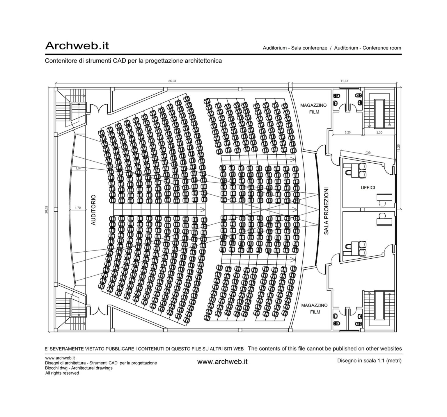 Plan de l'auditorium 04 - Archweb