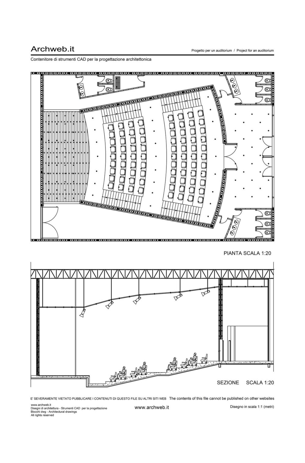 Auditorium - Archweb dwg