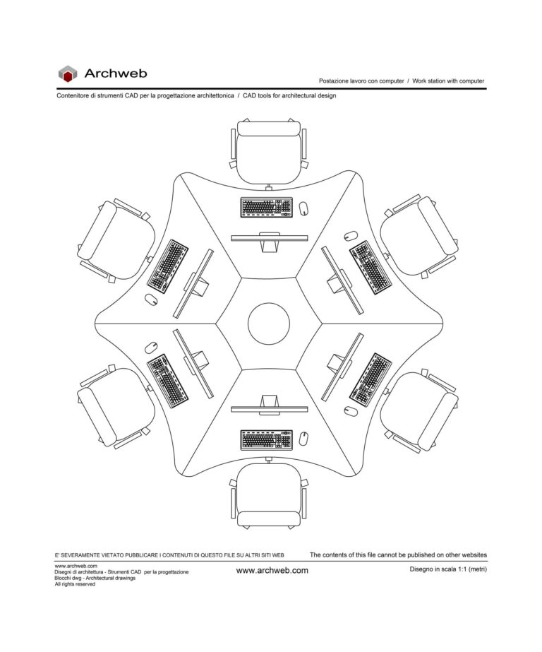 Computer - Internet point dwg