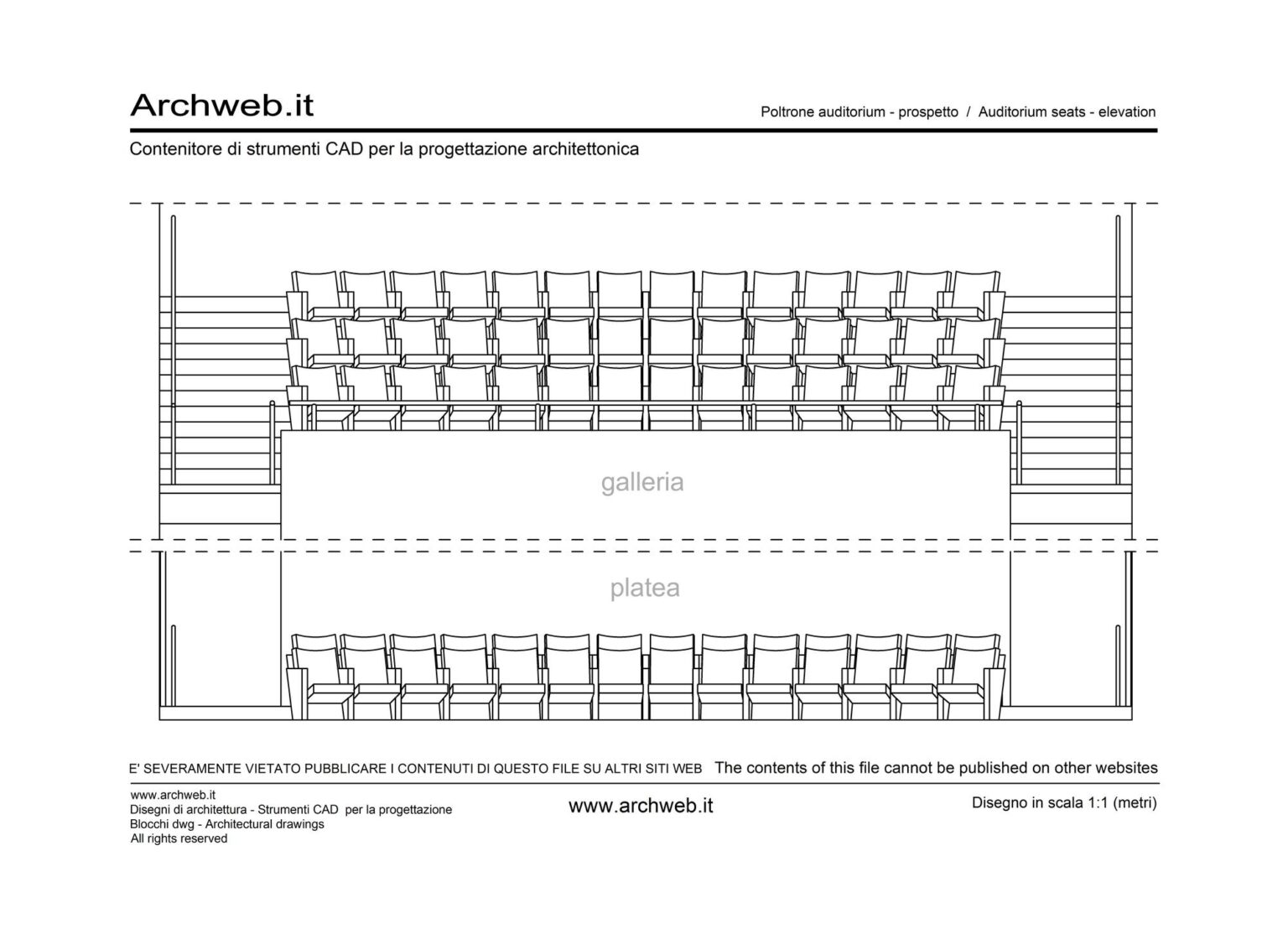 Auditorium seats view 03 - Archweb