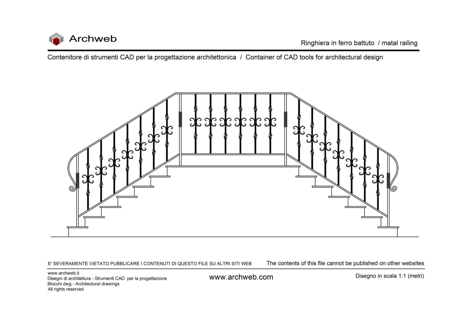 Barandilla de escalera 08 - Archweb