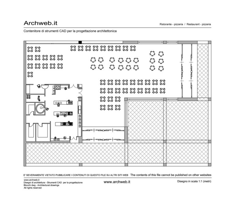 Industrial kitchen - Archweb dwg