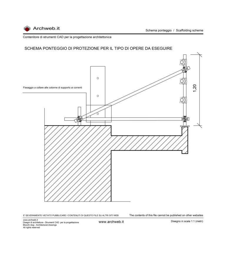 Scaffolding - Scaffolding - Archweb dwg