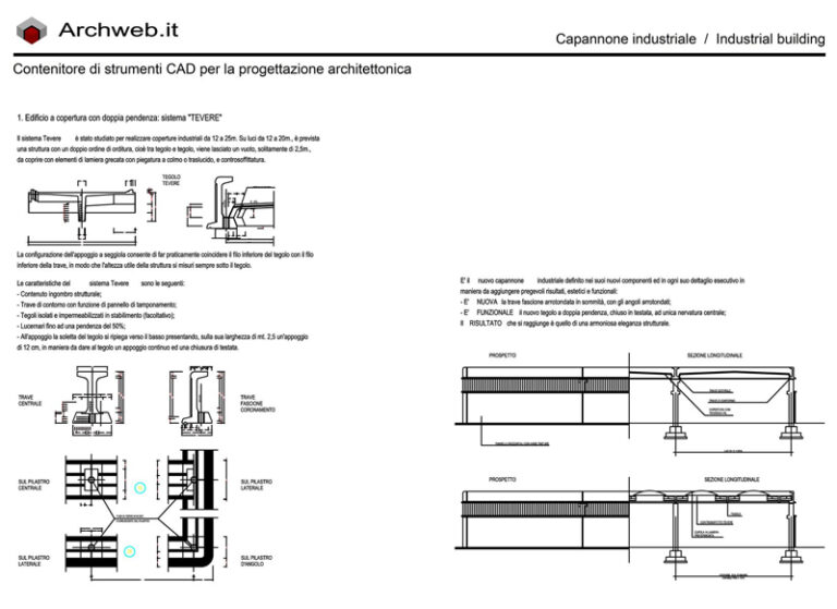 Industrial sheds - Archweb dwg