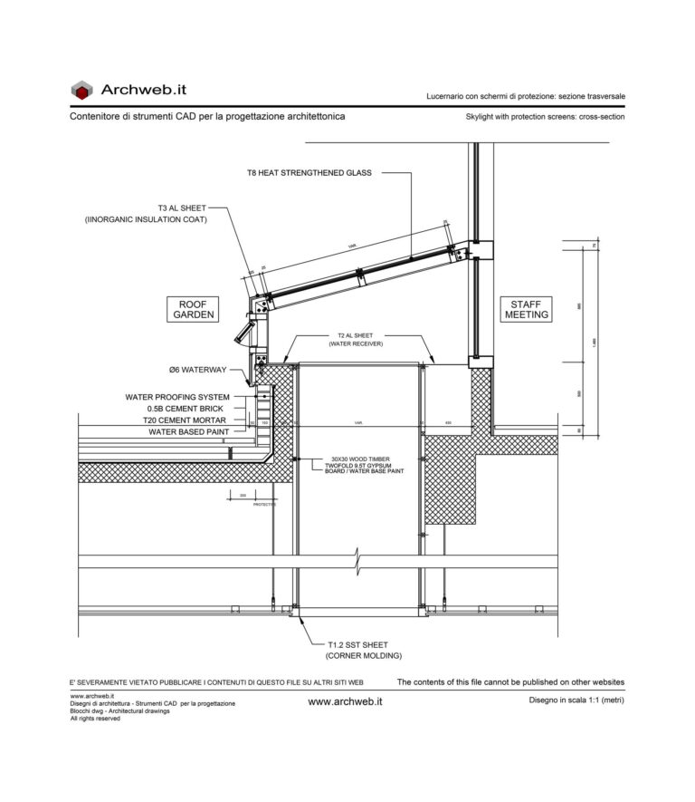 Détail 1 de la lucarne - Archweb