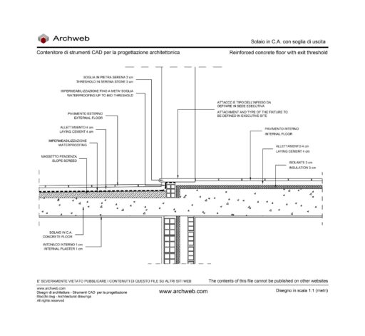 Solaio cemento armato 04 - Archweb