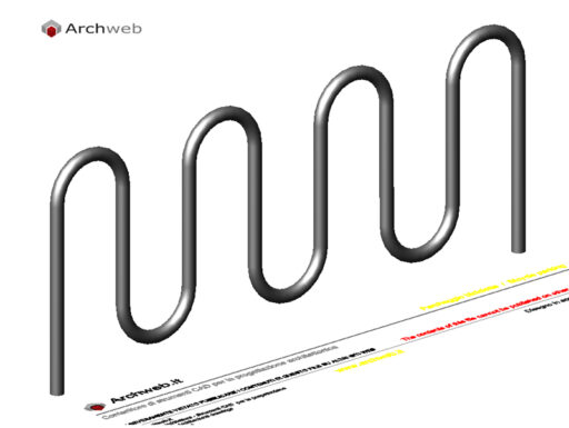 Sosta biciclette - Rastrelliere - Archweb dwg