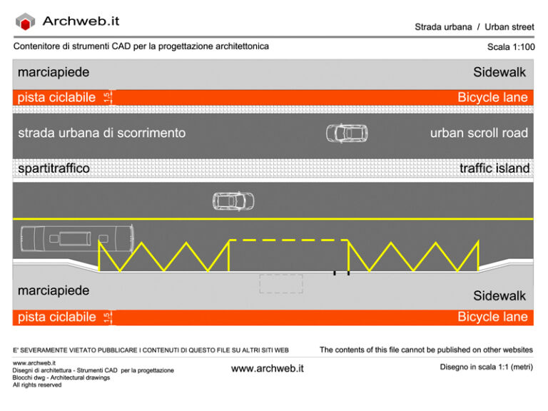 Strade e autostrade - Archweb dwg