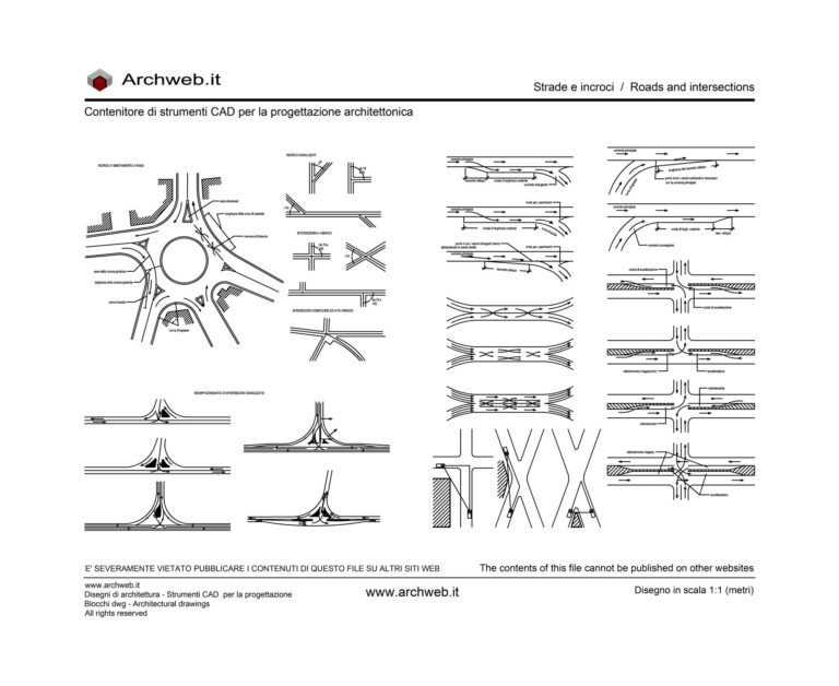 Roads and Highways - Archweb dwg
