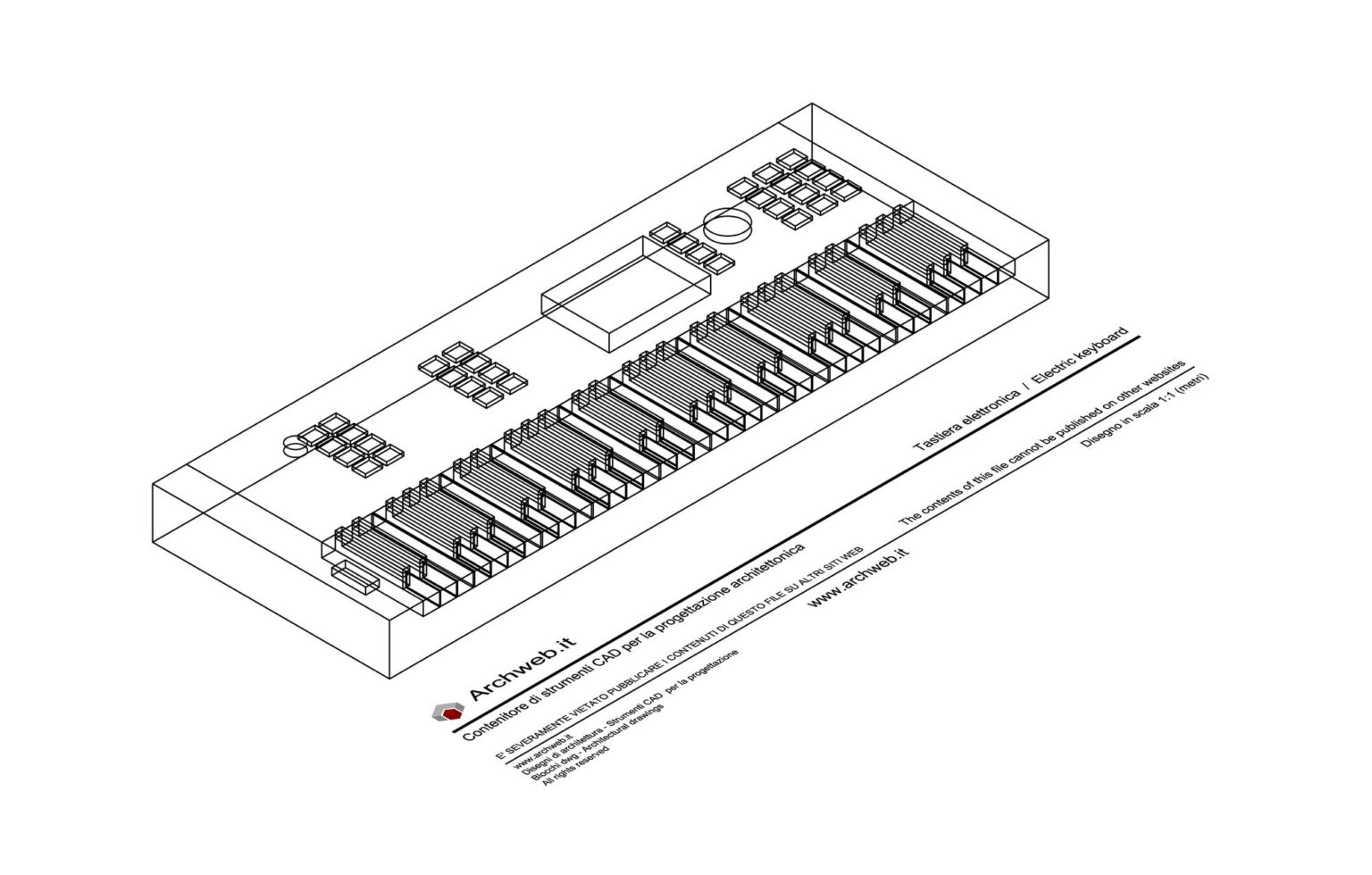 Musical instruments - Archweb dwg