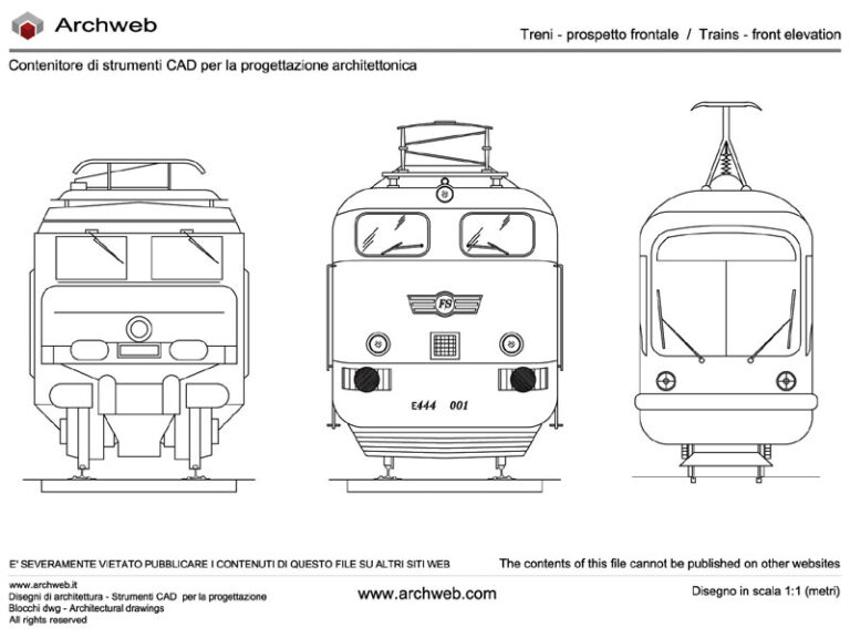 Trains - Archweb dwg