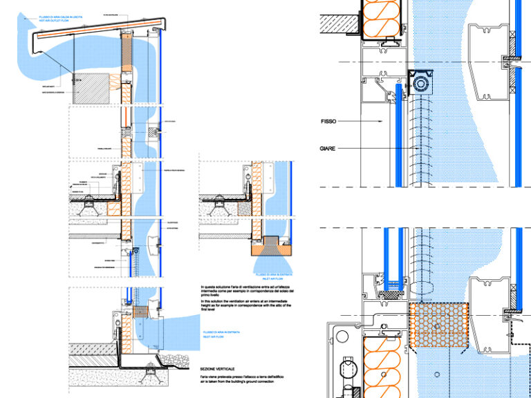 Ventilated glass - Archweb dwg