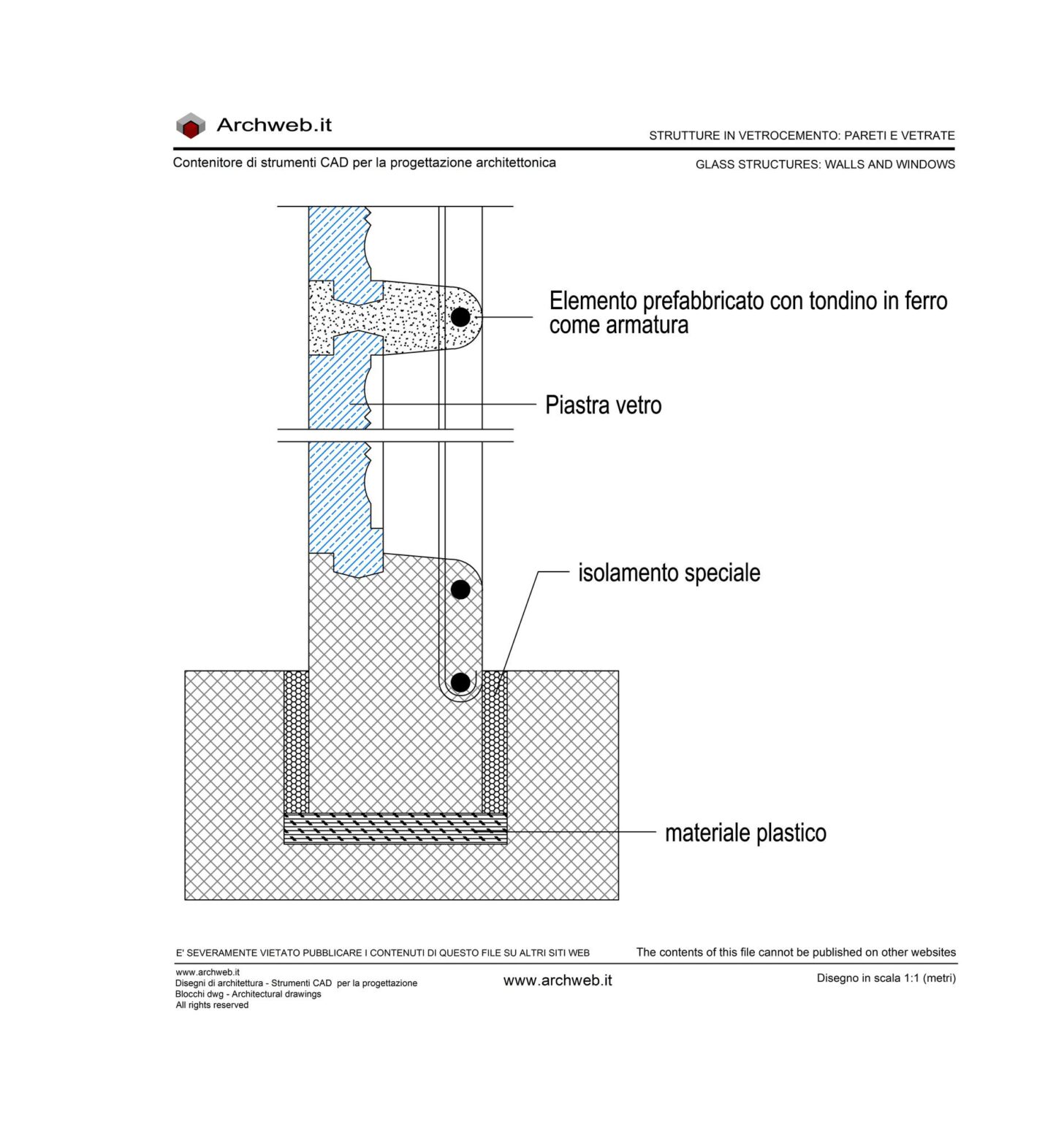 Glass Block - Archweb dwg