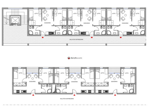 Case a ballatoio dwg - Archweb