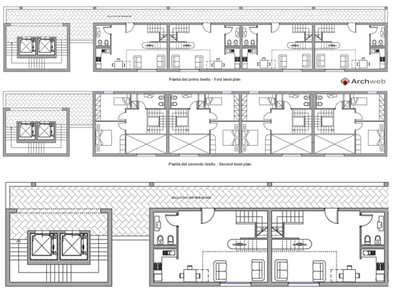 Case a ballatoio dwg - Archweb