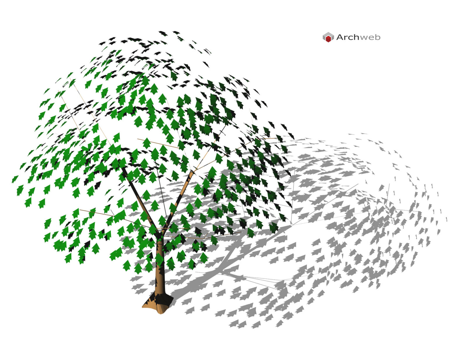 3d Tree 12 Archweb Dwg