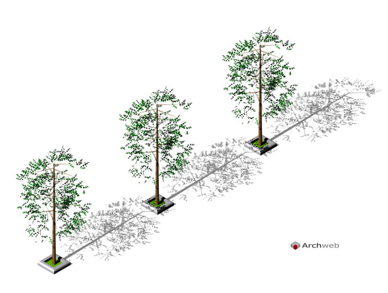 3D Tree 14 - Archweb dwg