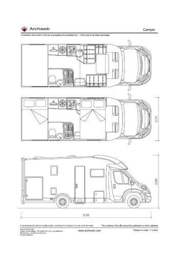 Camper 01 - Archweb dwg