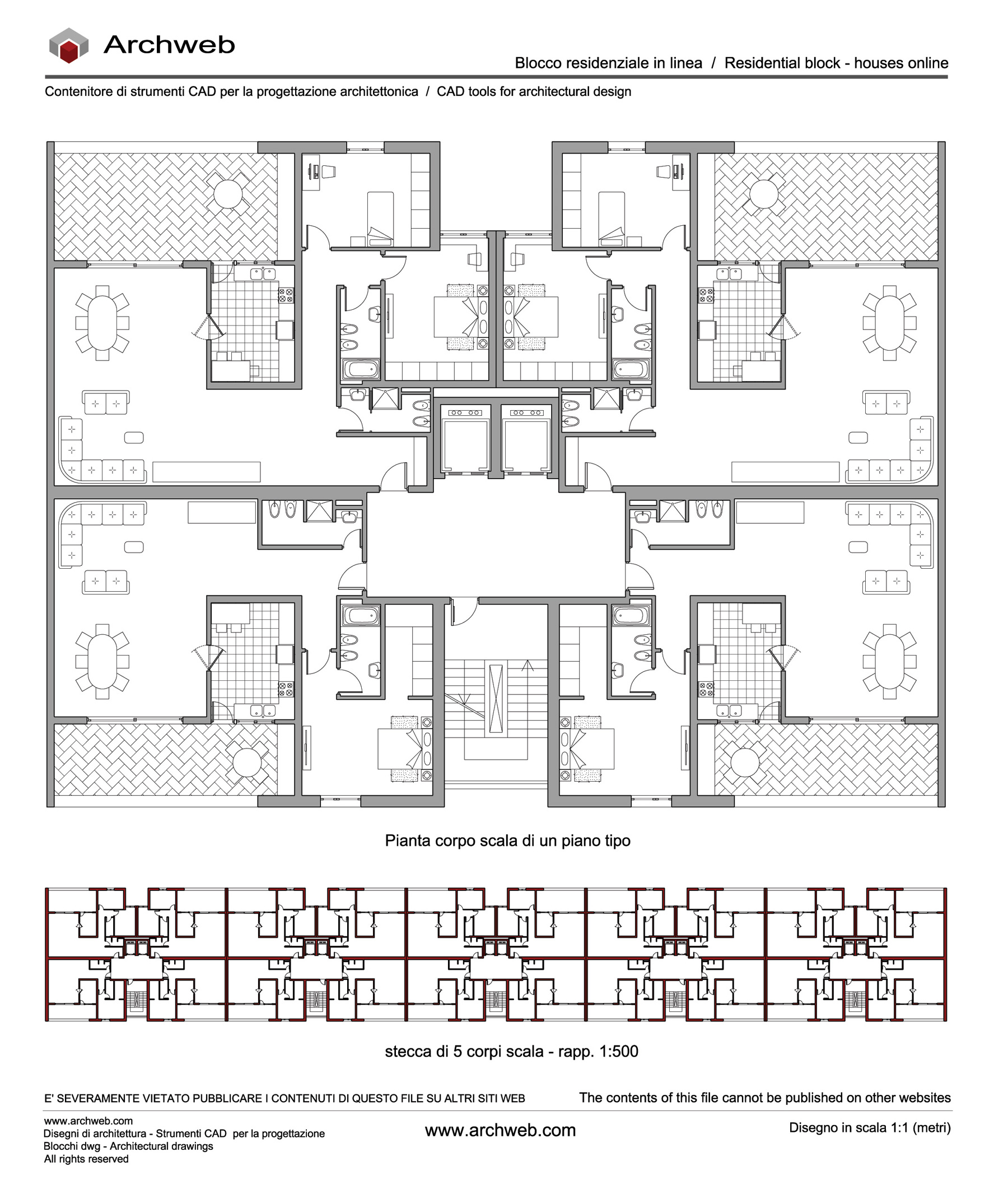 House in line 14 - Archweb dwg