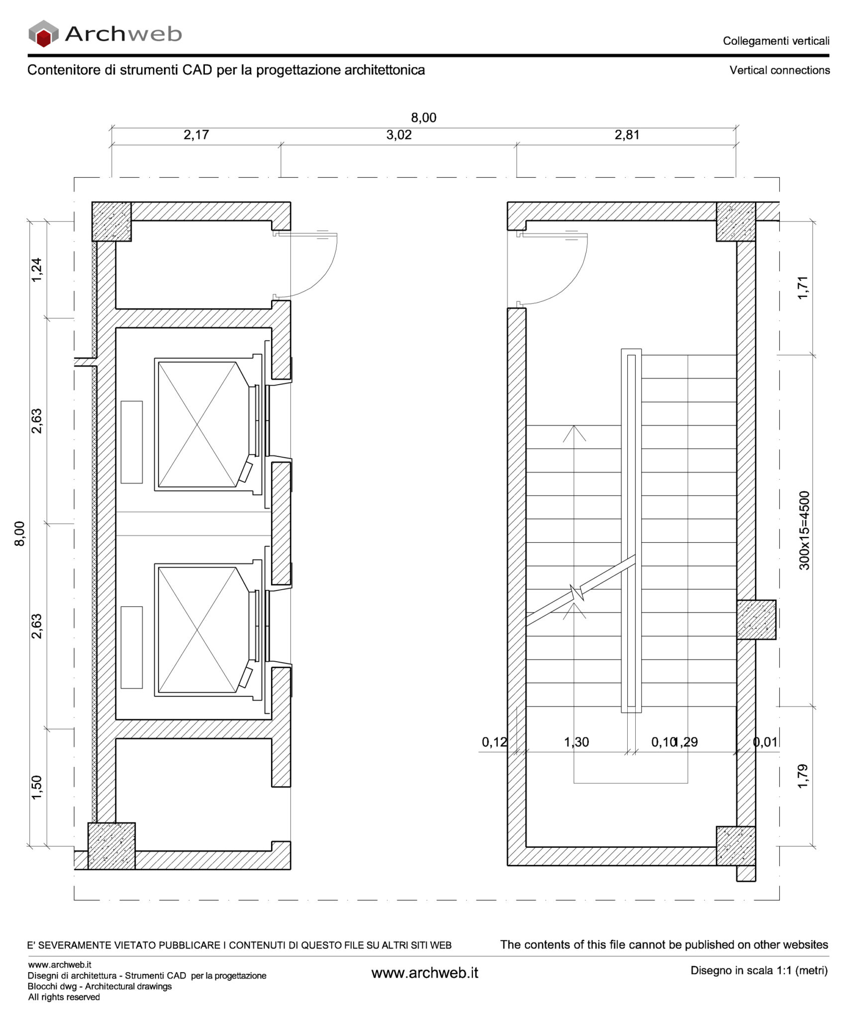Vertical Connections 10 - Archweb dwg