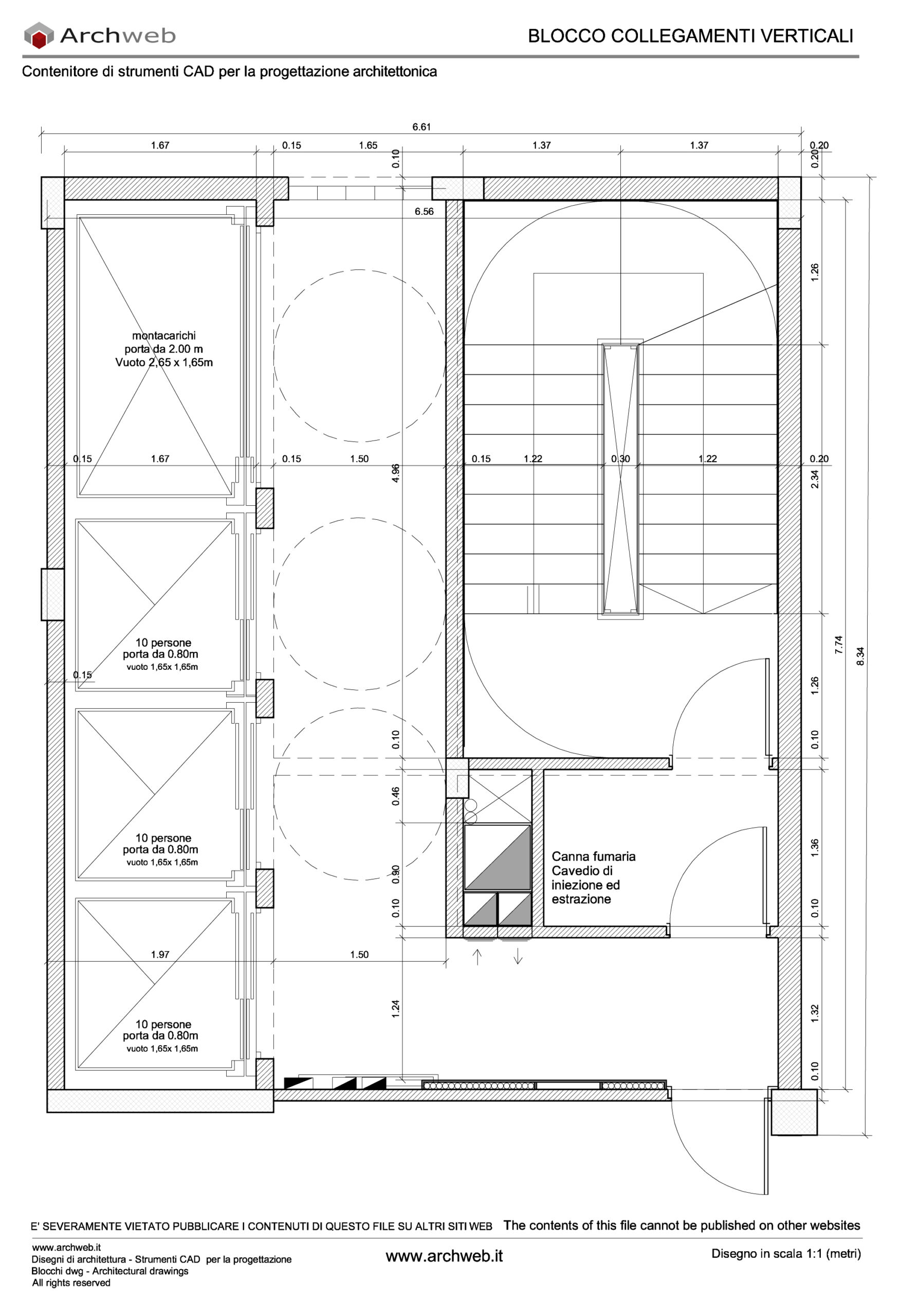 Vertical Connections 11 - Archweb dwg