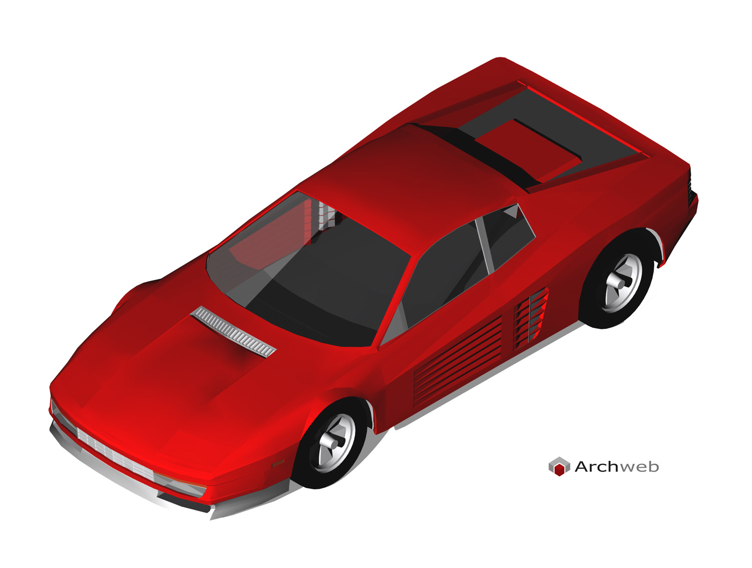 Ferrari 3D - Archweb dwg