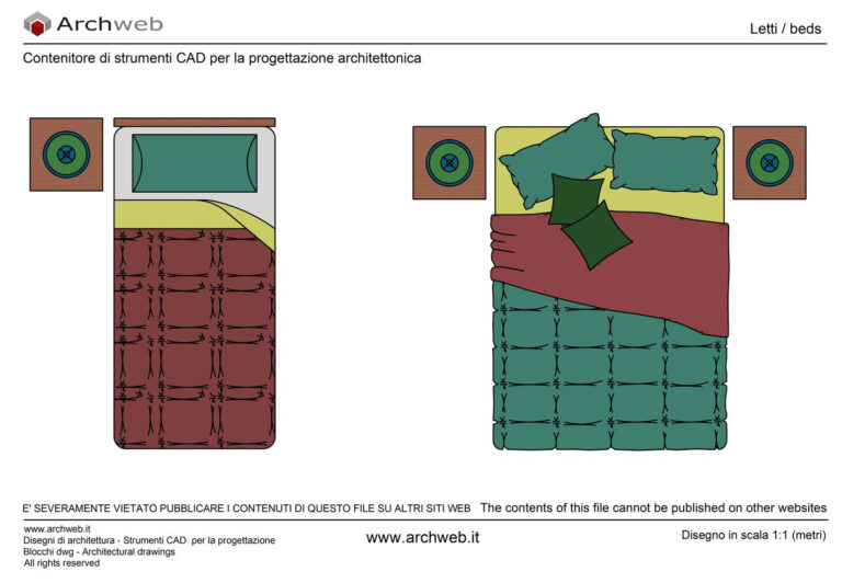 Color beds 01 - Archweb dwg
