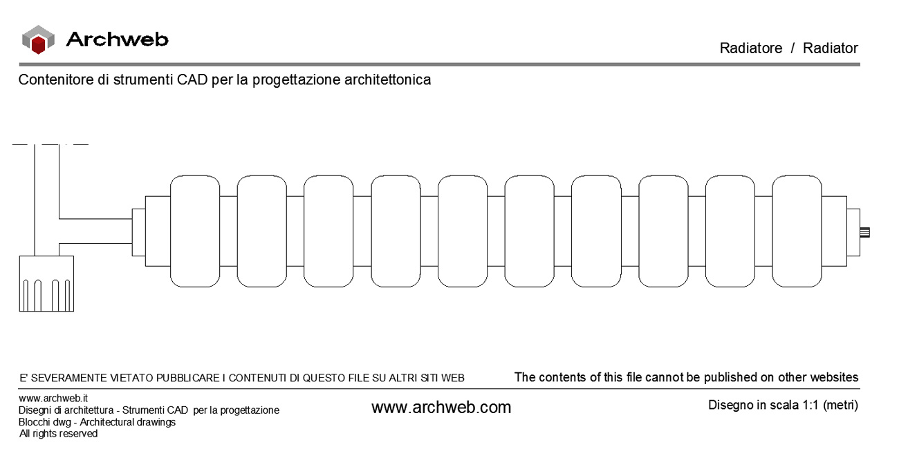 Radiator 02 - Archweb dwg