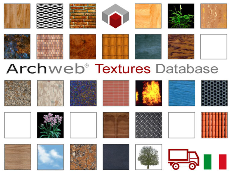Textures Database SHIPPING (ITA) - Archweb dwg
