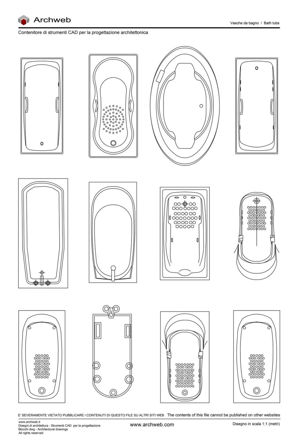 Vasche da bagno 01 - Archweb
